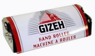 Cigarette paper rolling tins and machines